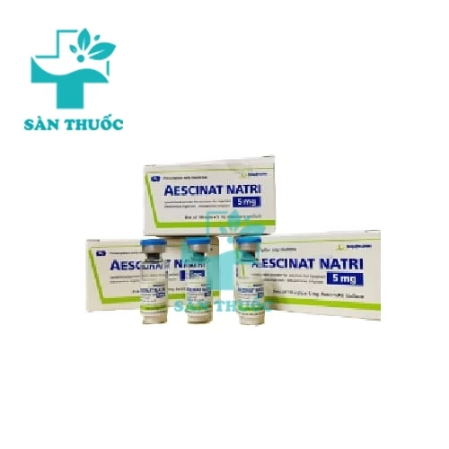 Aescinat natri 5mg Imexpharm - Thuốc chống viêm, giảm phù nề