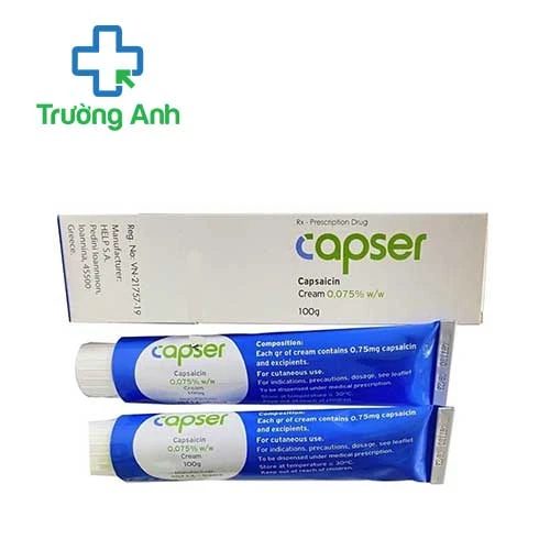Capser 100g Help S.A - Thuốc trị đau dây thần kinh hiệu quả