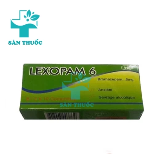 Lexopam 6 - Thuốc điều trị chứng lo âu hiệu quả của Ấn Độ