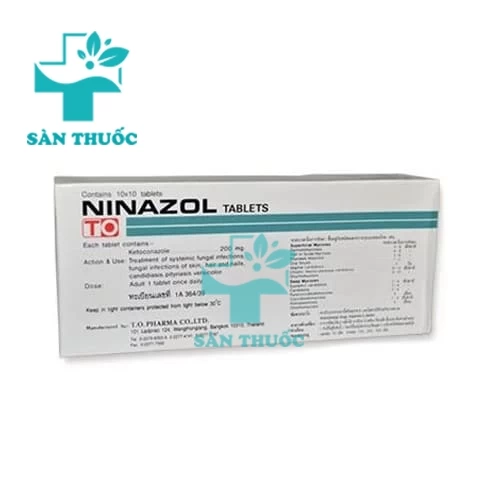 Ninazol Tablets - Thuốc kháng sinh kháng nấm hiệu quả của Thái Lan