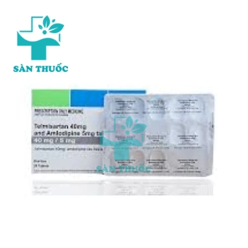 Telmiam 5mg + 40mg DRP Inter - Thuốc điều trị tăng huyết áp