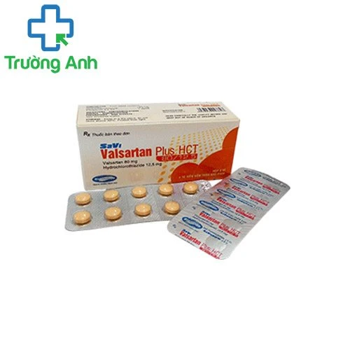 SaVi Valsartan Plus HCT 80/12 - Thuốc điều trị huyết áp cao hiệu quả