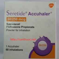 Seretide Accu.50/250 - Thuốc giúp điều trị hen phế quản hiệu quả
