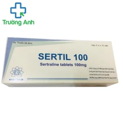 Sertil 100 - Thuốc trị trầm cảm và rối loạn lo âu hiệu quả
