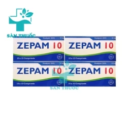 Zepam 10 - Thuốc an thần, gây ngủ hiệu quả của Thái Lan
