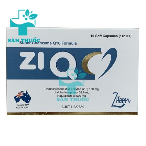 ZiQ Coenzyme Q10 - Tăng cường sức khoẻ tim mạch của Úc